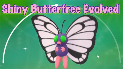 Mass Evolving Shiny Pokémon Including Shiny Butterfree Youtube