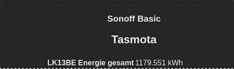 Grid Power Value Comes In From Tasmota Every 1 S But Grid Energy