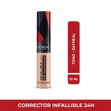 LorÉal Paris Corrector Infallible Full Wear Concealer Tono Oatmeal 0 33 Fl Oz Aruma
