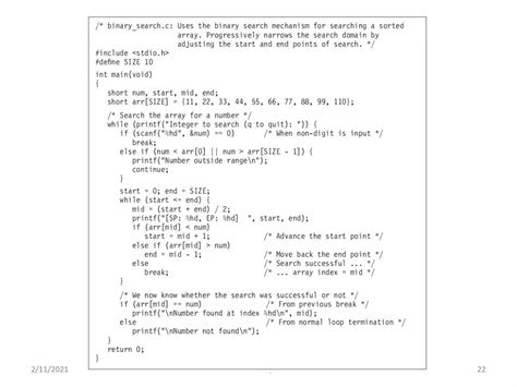 C Programming Arrays And Functions Ppt