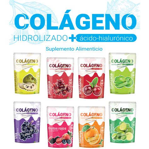 Colágeno Hidrolizado 1 2kg Sabor Guanábana Por Siempre Natural