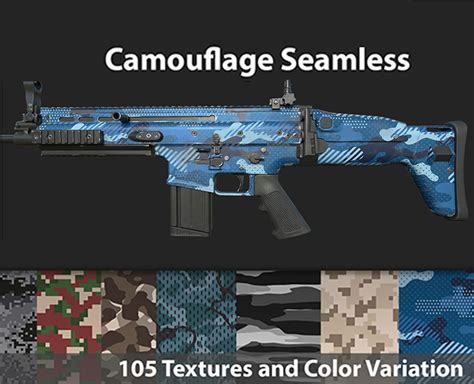Camouflage Seamless Textures Flippednormals