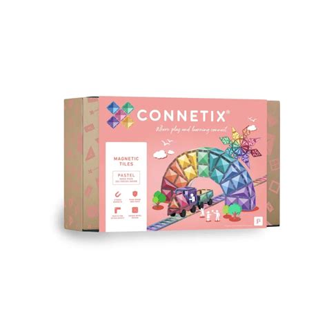 Connetix Tiles 202 Pastel Mega Pack