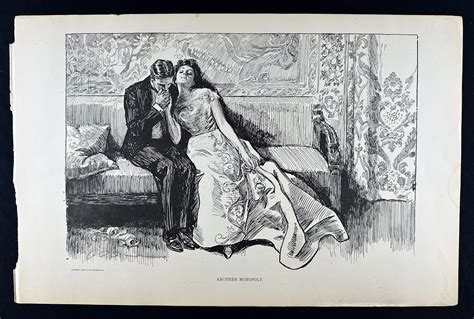 Original 1906 Antique Gibson Girl Print Victorian Era Fashion The