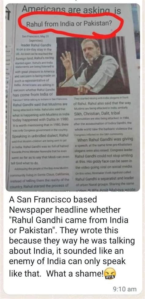 Rajesh Gangar Design Thinker Inventor On Linkedin Rahul Gandhi Comes