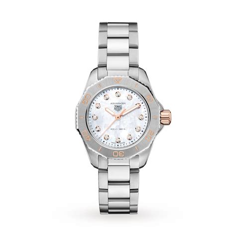 Tag Heuer Womens Watches Aquaracer And Carrera Black And White Tag Heuer