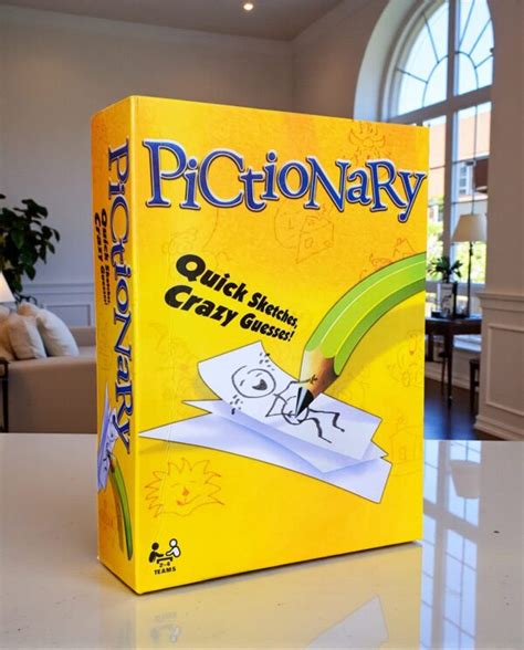 Pictionary Classic Drawing And Guessing Game Game Nights 254
