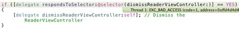 Ios What Is The Reason Of This Crash Stack Overflow