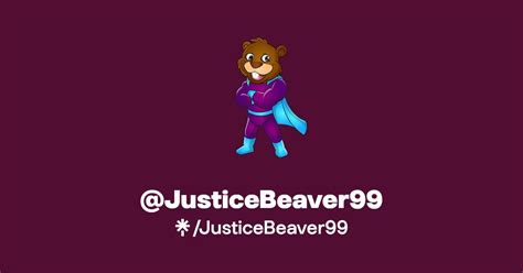 Justicebeaver99 Twitter Instagram Facebook Tiktok Linktree