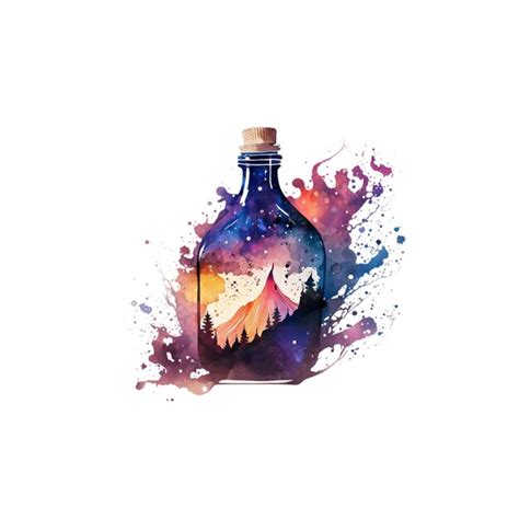 Premium Ai Image Fantasy Bootle 65