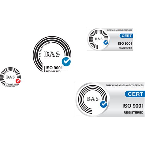 Iso Bas Certification Logo Vector Logo Of Iso Bas Certification Brand Free Download Eps Ai
