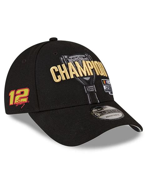 New Era Mens Black Ryan Blaney 2023 Nascar Cup Series Champion Victory