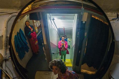 Behind The Scenes Photos Of Broadways Shucked With Star John Behlmann