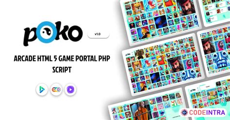 Poko Arcade Html 5 Game Portal Php Script Codeintra