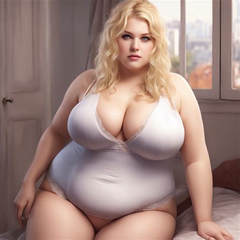 Blonde Innocent Chubby Curvy Girl Bedroom Lingerie By Lbirocks67 On