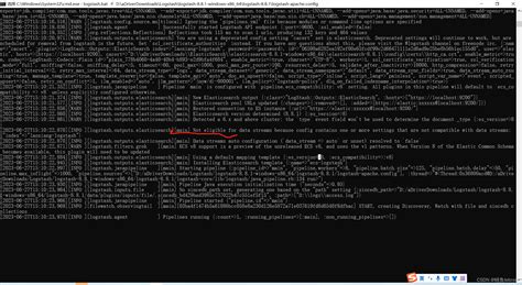 Bs问题：elk集成，logstach Not Eligible For Data Streams Because Config