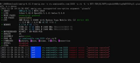 怎么去解决这个问题，我重新弄了也不行 · issue 2721 · xmrig xmrig · github