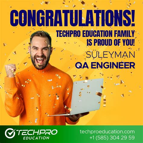 techpro education on linkedin qaengineer offer remote it