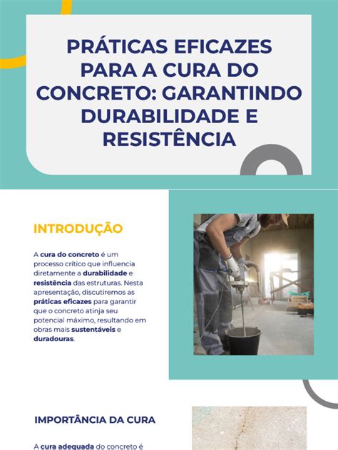Praticas Eficazes Para A Cura Do Concreto Garantindo Durabilidade E