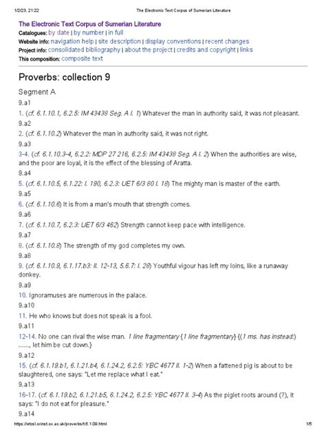Sumerian Proverbs Collection 9 Pdf Chess Theory Traditional Board Games