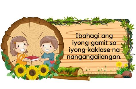 Alituntunin Sa Loob Ng Silid Aralan Classroom Rules Rules Inside The