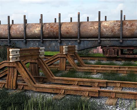 Gwr Buffer Stops 3d Models Dryjack