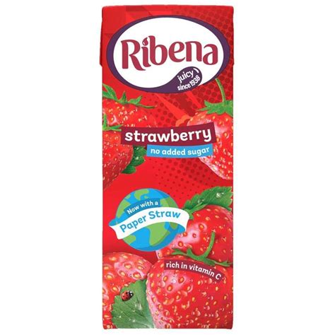 Ribena Strawberry Juice Box 6 Pack 250ml Box Of 4 Clearance Center