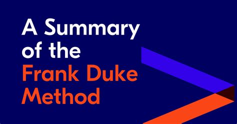 A Summary Of The Frank Duke Method Truepoint Wealth Counsel