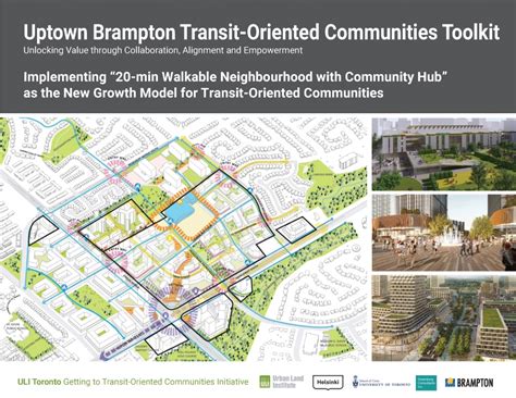 Uptown Brampton Transit Oriented Communities Toolkit Csla
