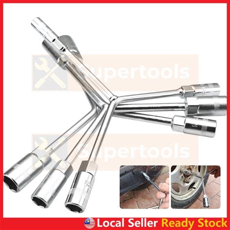 Y Shape Spanner Wrench Y Type 3 Way Hex Socket Wrench Multiple Sizes Nut Opener Driver Car