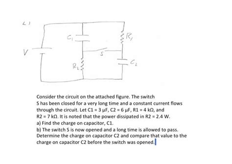 Solved Consider The Circuit On The Attached Figure The Chegg Com