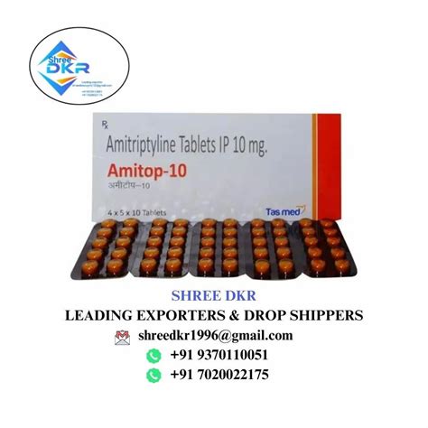 Amitriptyline Hcl Tablets Ip 10mg Latest Price Manufacturers And Suppliers