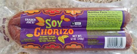 Trader Joes Soy Chorizo
