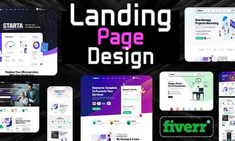 Landing Page Design Using Html Css By Mahfuzamukta Fiverr