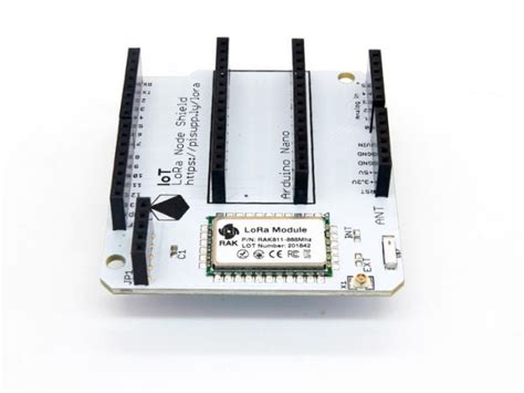 köp lora iot node shield for arduino till rätt pris electrokit