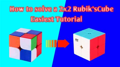 how to solve a 2x2 rubik scube easiest tutorial 2x2 rubik scube ko kese solve karen easiest