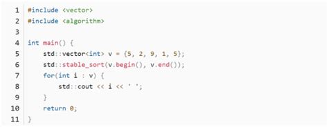 C sort stable sort 和partial sort 排序函数详解 阿里云开发者社区