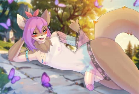 Rule 34 Absurd Res Accessory Ambiguous Gender Anthro Balls Brown Body