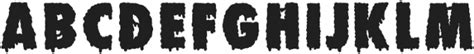 ozzombie fill regular otf 400 font decorative display de what font is