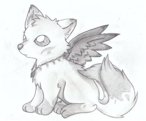 Easy Kawaii Cute Wolf Drawings At Connie Mildred Blog