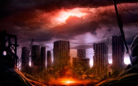 Wallpaper Id 1587759 1080p City Sci Fi Post Apocalyptic Free Download