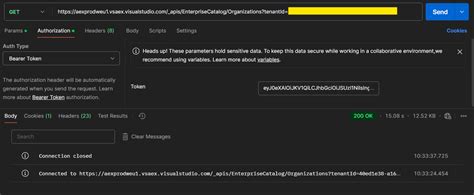 Unable To List Azure Devops Organization By Azure Devops Rest Api Using Service Principal