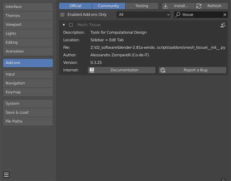 Interface Screen And Workspace Layout Blender Stack Exchange