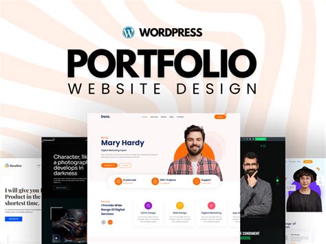 A Portfolio Wordpress Website Portfolio Design Upwork