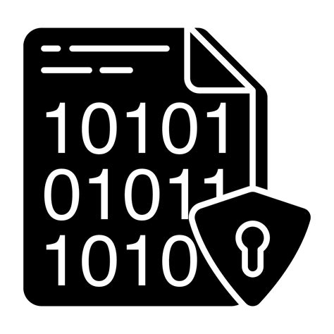 Vector Design Of Secure Binary Data 26269755 Vector Art At Vecteezy