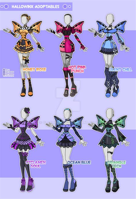 Hallowinx Adopts Closed By Gloryart W On Deviantart