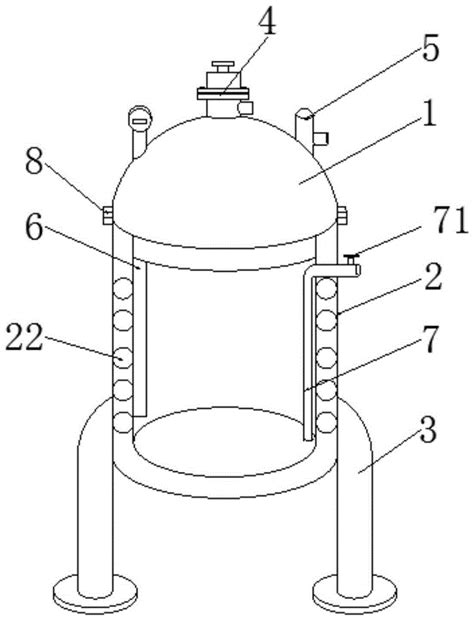 一种酶制剂接种用压力种子罐的制作方法