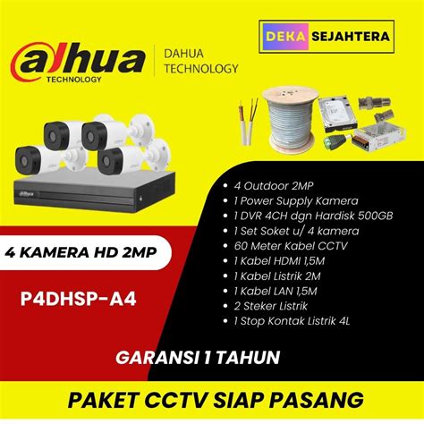 Cctv 4out Dahua Deka Sejahtera