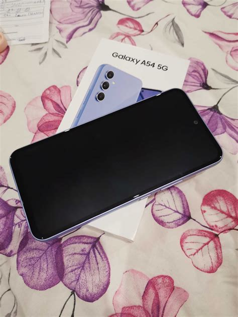 Смартфон Samsung Galaxy A54, 256GB, 8GB RAM, 5G, Awesome Violet гр ...