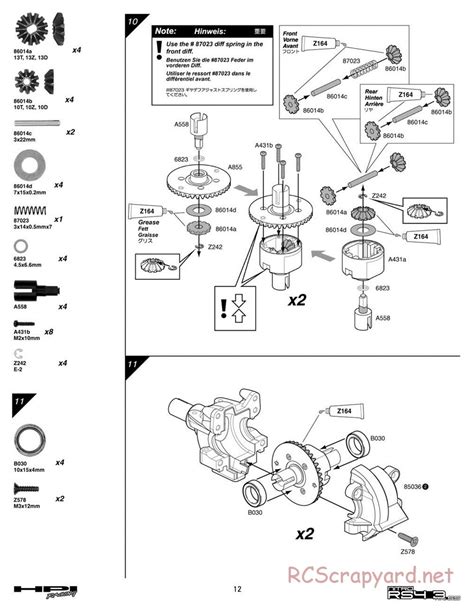 Hpi Manual Nitro Rs4 3 Ss 2002 • Rcscrapyard Radio Controlled Model Archive